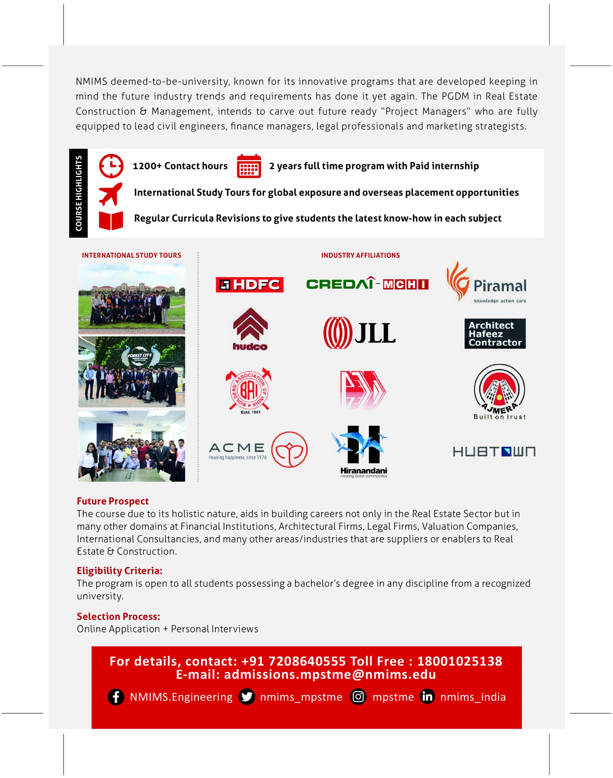 RECM Information – CREDAI – MCHI